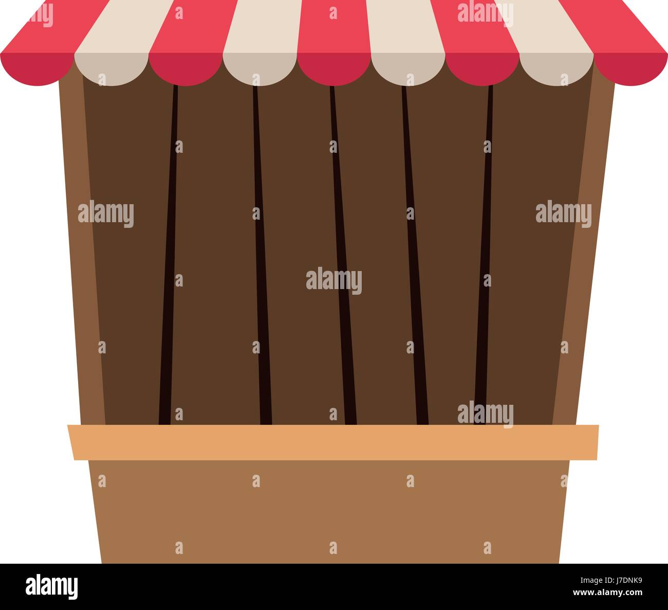 circus game booths border wooden blank Stock Vector Image & Art - Alamy