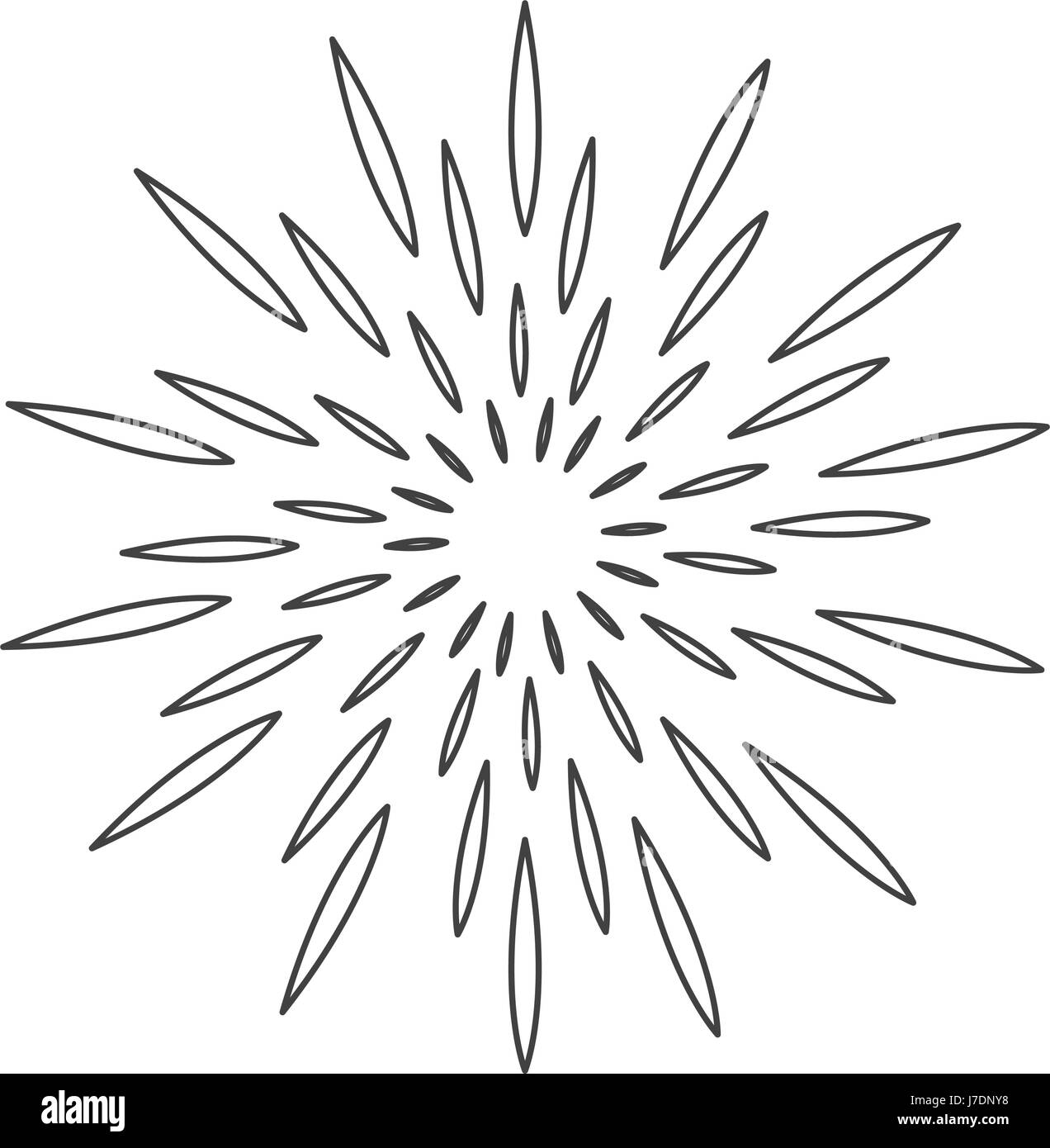 abstract explosion lines fireworks light effect Stock Vector Image ...