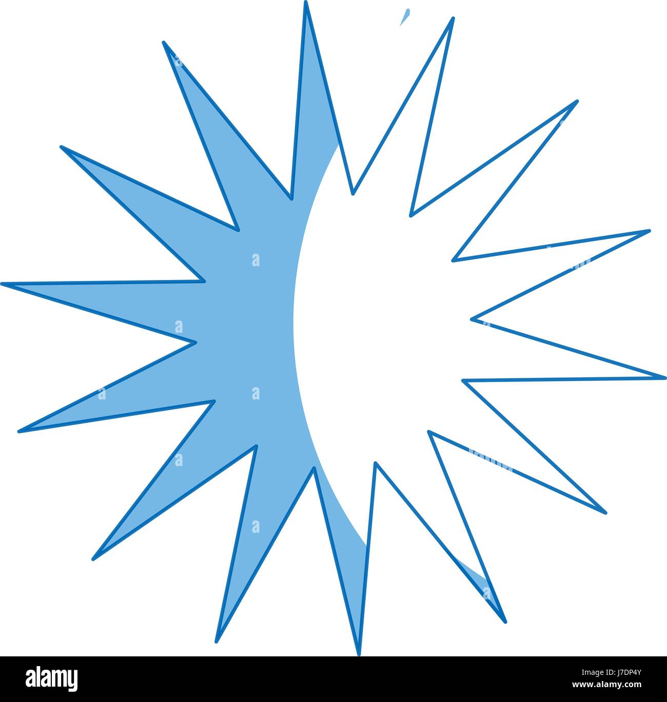 star abstract explosion effect celebration carnival Stock Vector Image ...