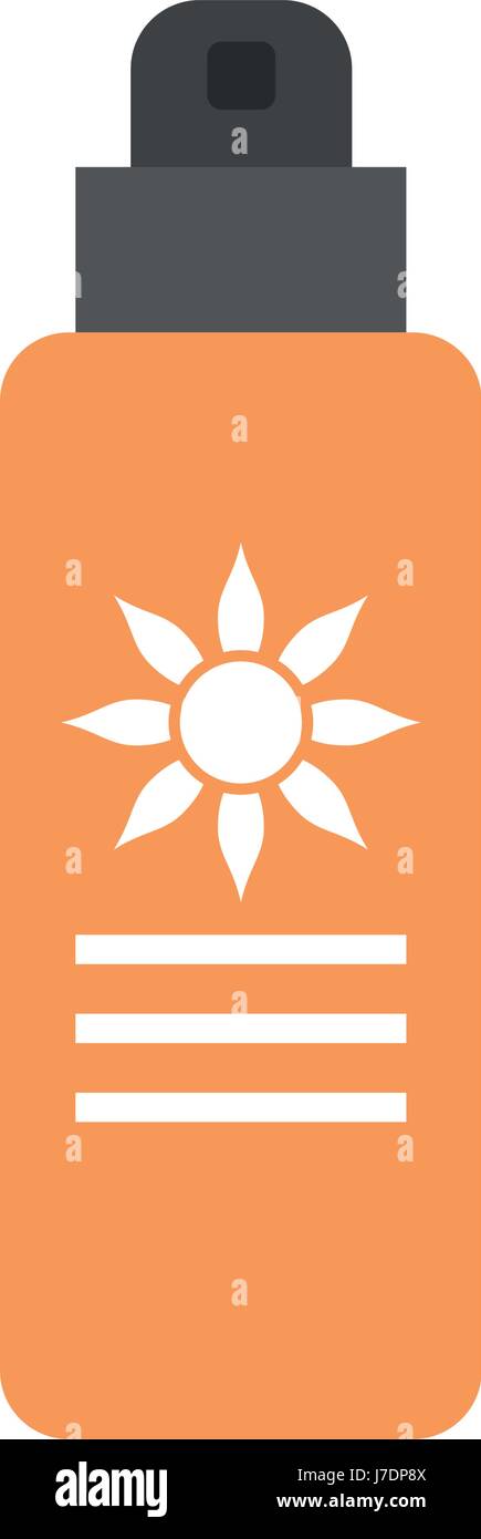 sunscreen bottle icon image Stock Vector Image & Art - Alamy