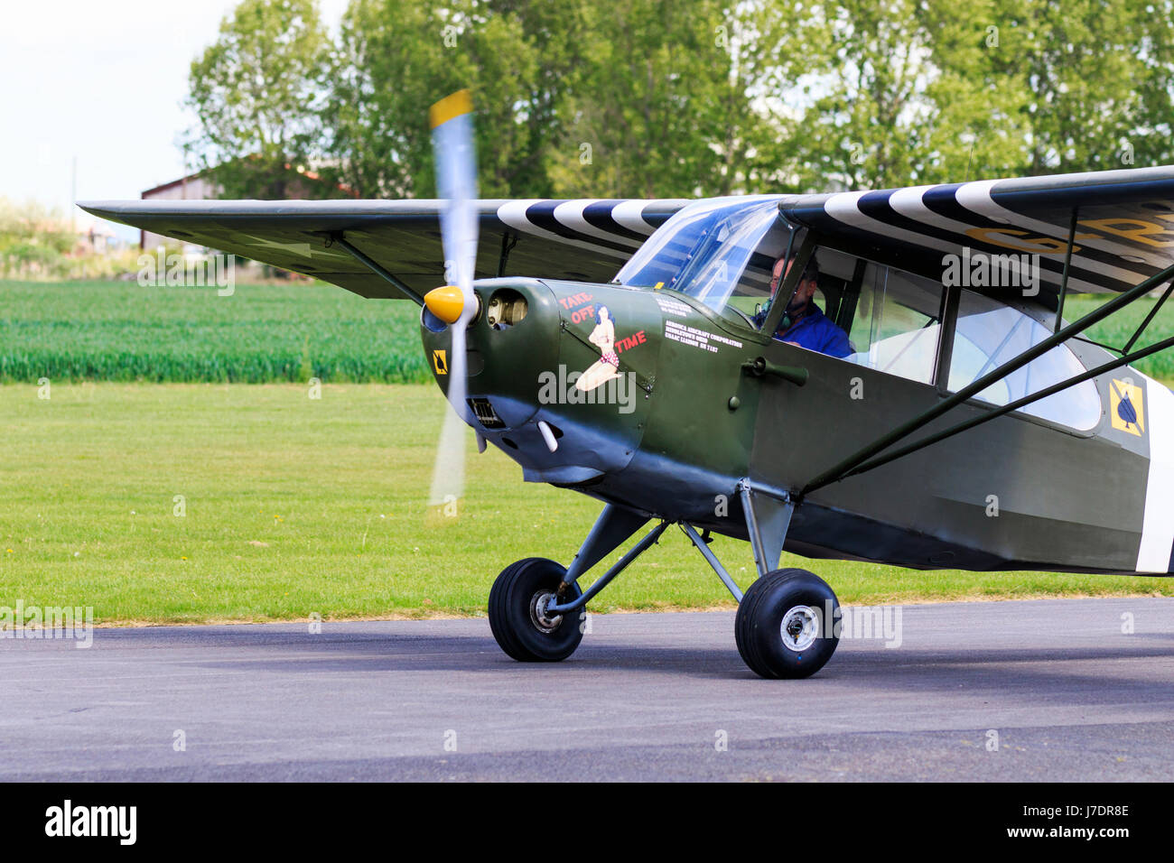 Aeronca 7ac Champion Two Seat High Resolution Stock Photography and ...