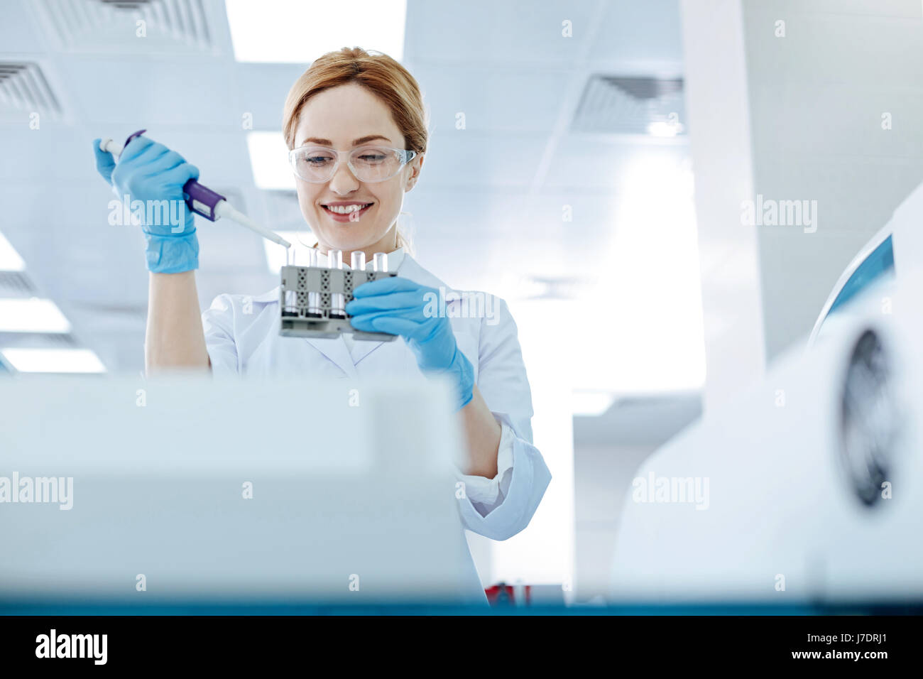 Woman dna test positive hi-res stock photography and images - Alamy