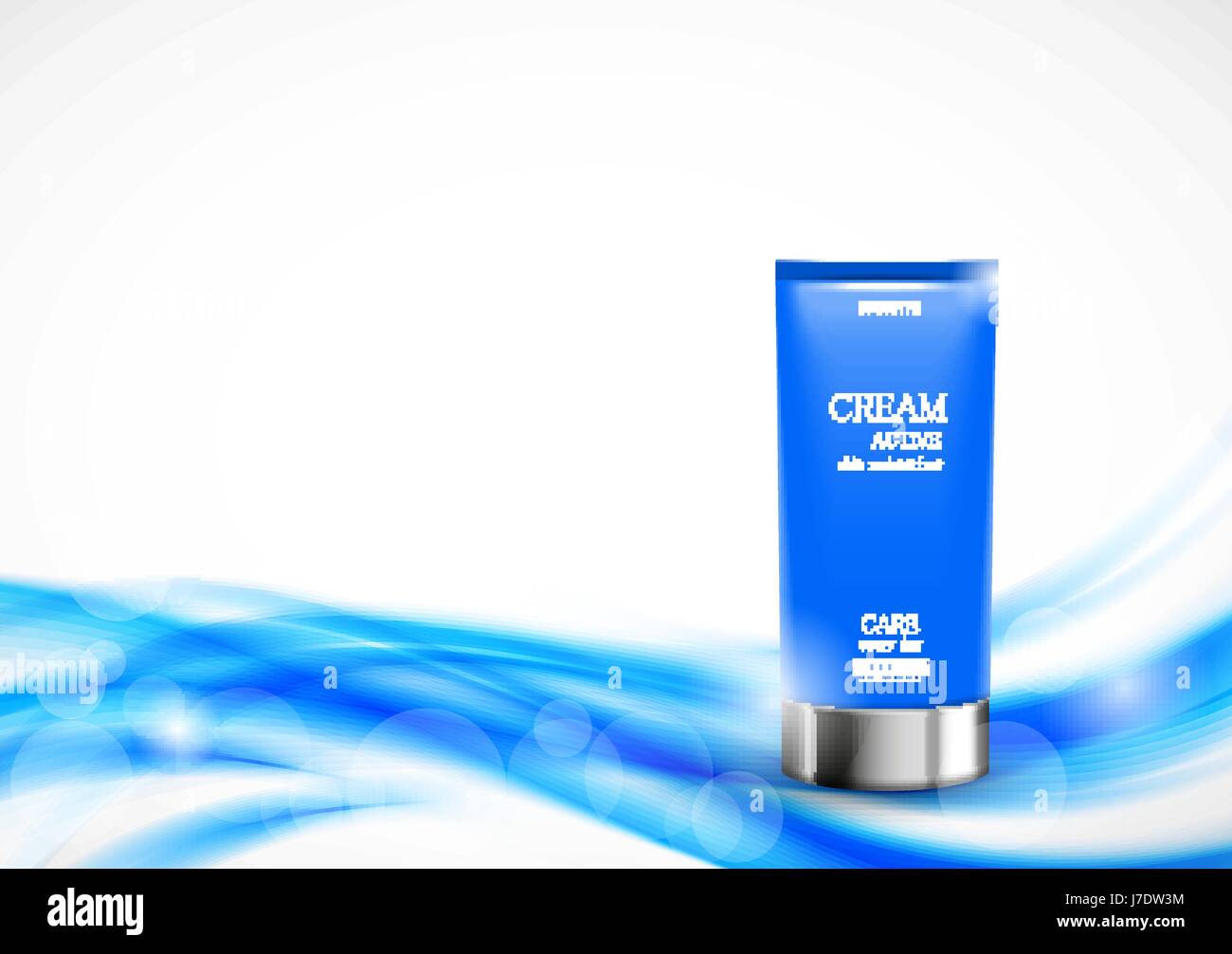 Skin moisturizer cosmetic ads template Stock Vector Image & Art - Alamy