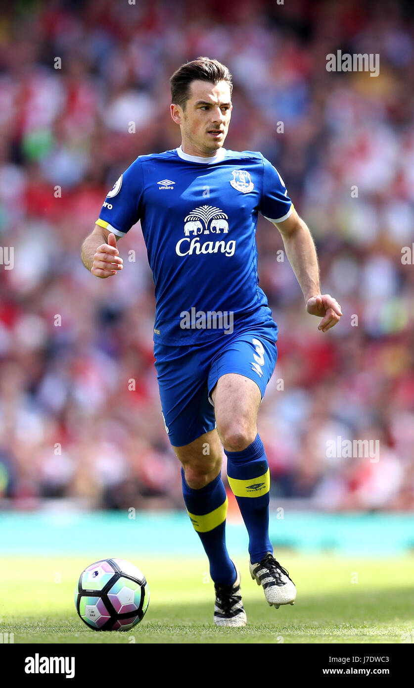 Everton's Leighton Baines Stock Photo - Alamy