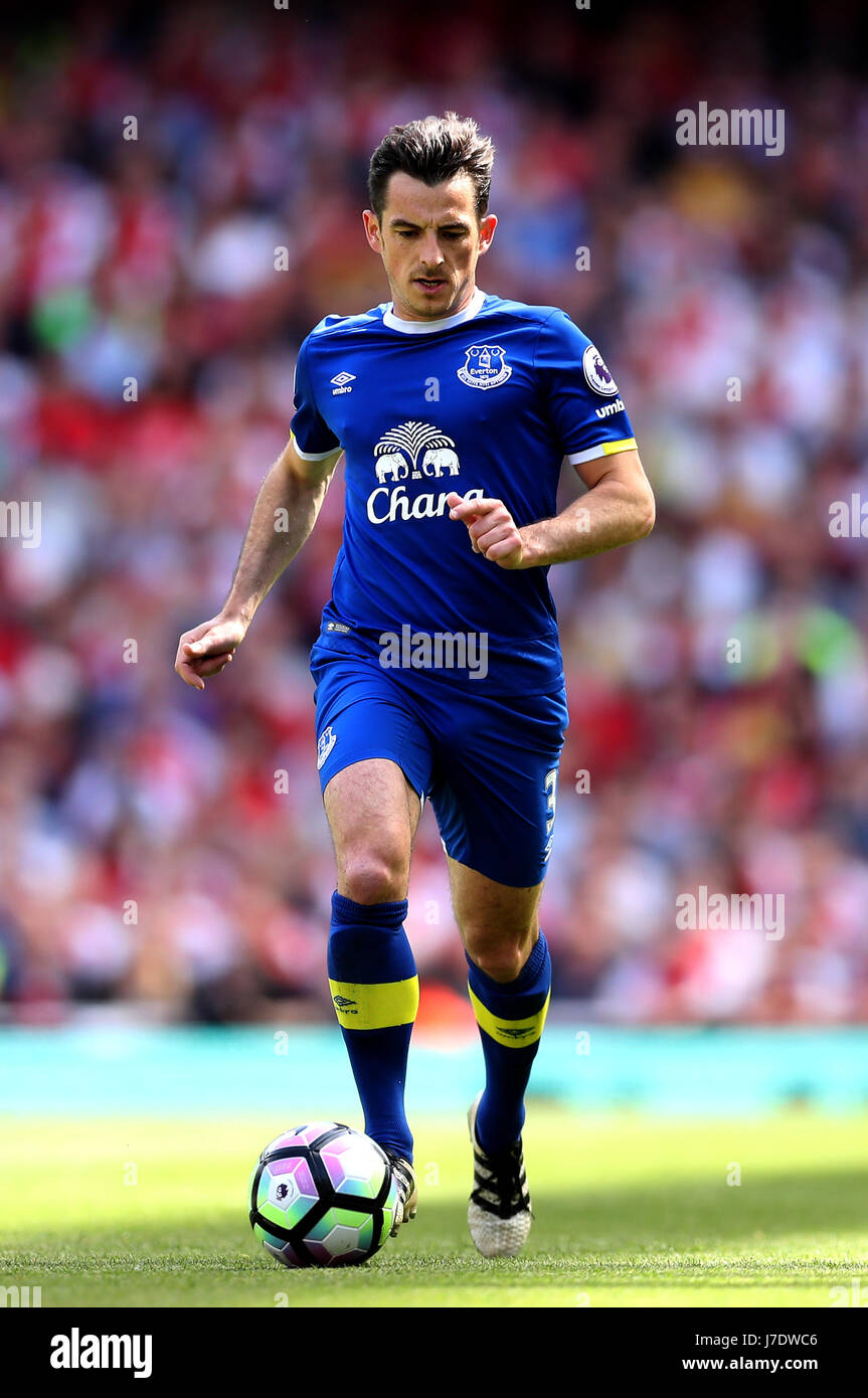 Everton's Leighton Baines Stock Photo - Alamy