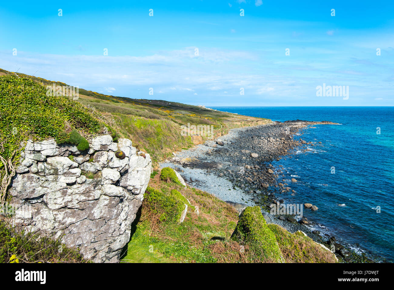 Clodgy Point, near St Ives, Cornwall Stock Photo - Alamy