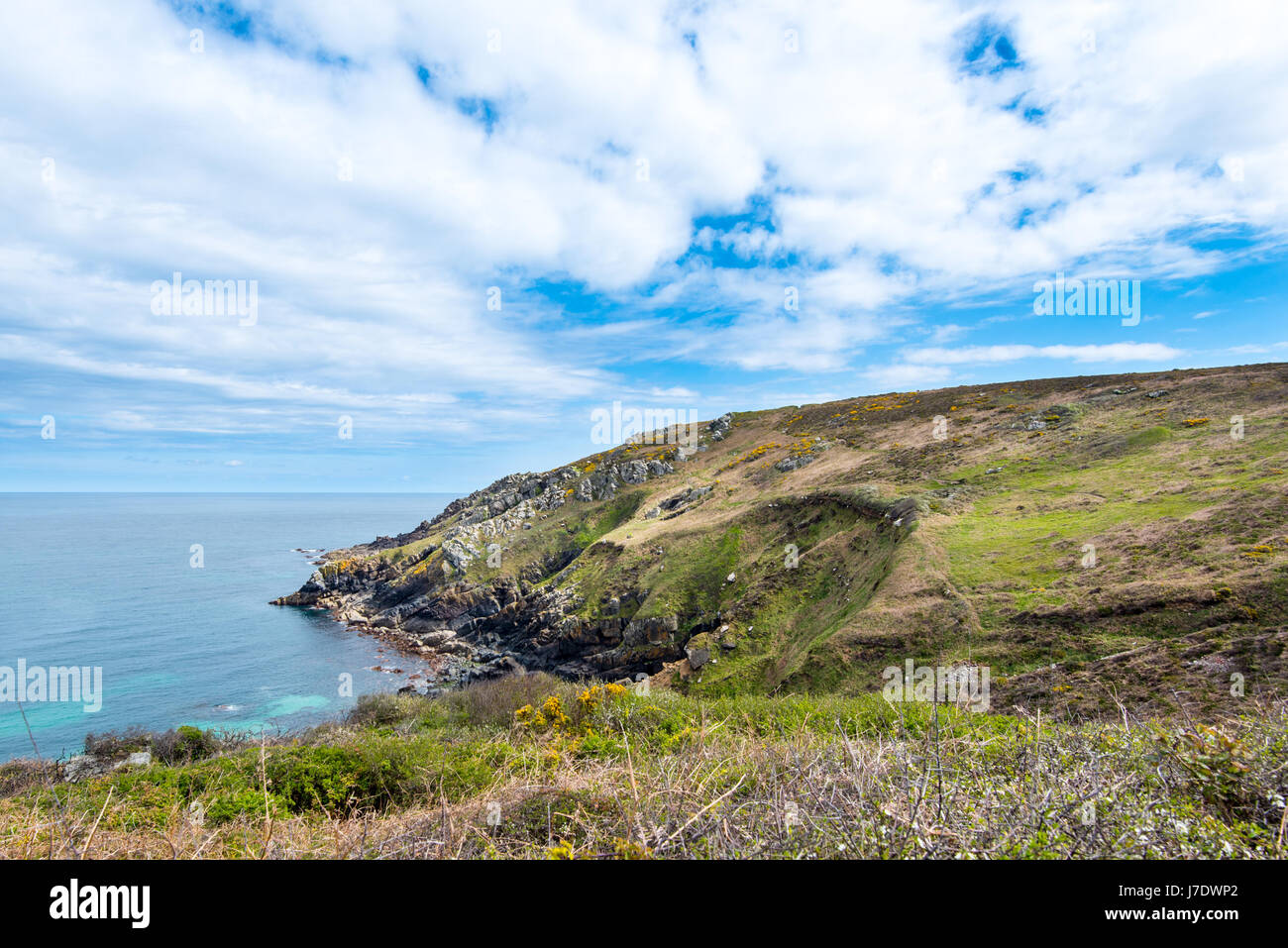 River Cove and Towednack Quae Head and Trevega Cliff, near Zennor ...