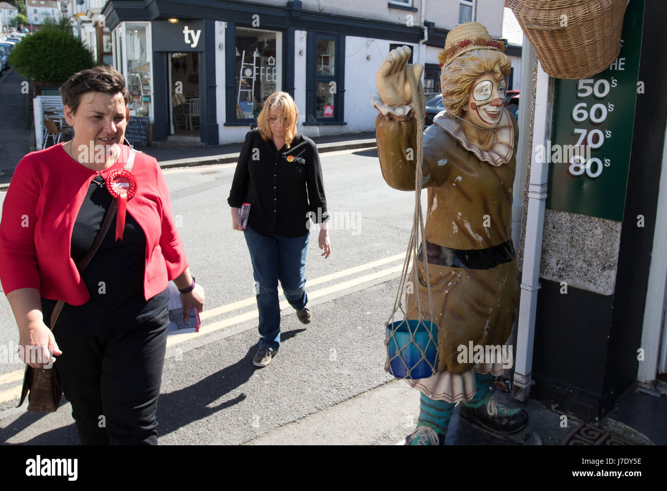 Swansea, UK. 20th May, 2017. General Election 2017. Labour candidate ...