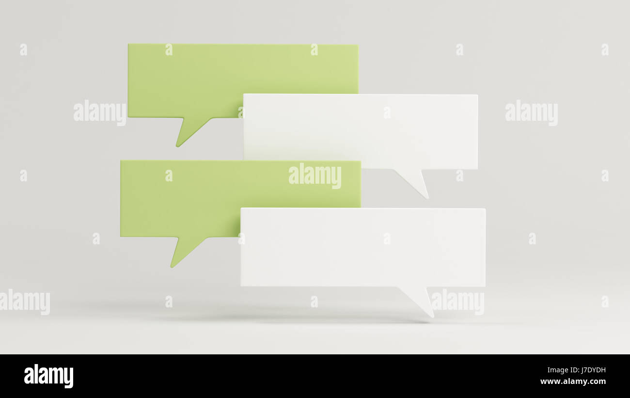 High Resolution Chat Bubbles Stock Photo - Alamy