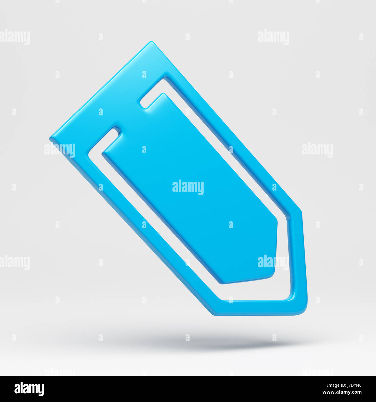 Clip Icon with clipping path Stock Photo - Alamy
