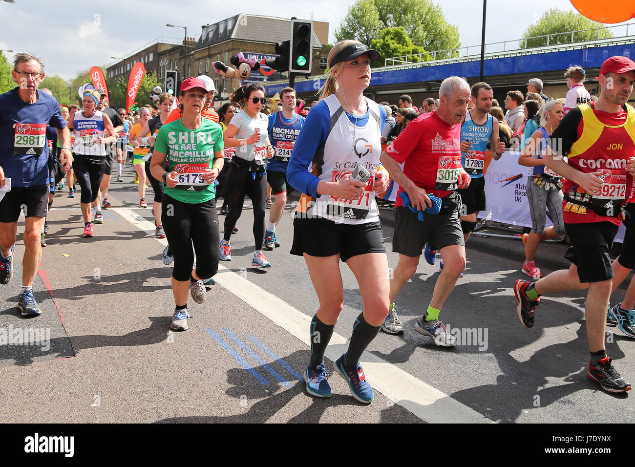 Thousands of runners take part in the London Marathon. Tim Farron MP ...