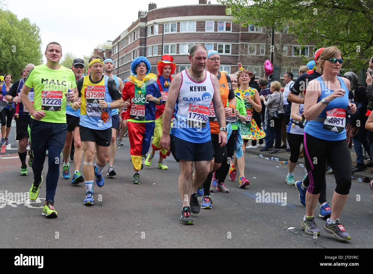 Thousands of runners take part in the London Marathon. Tim Farron MP ...