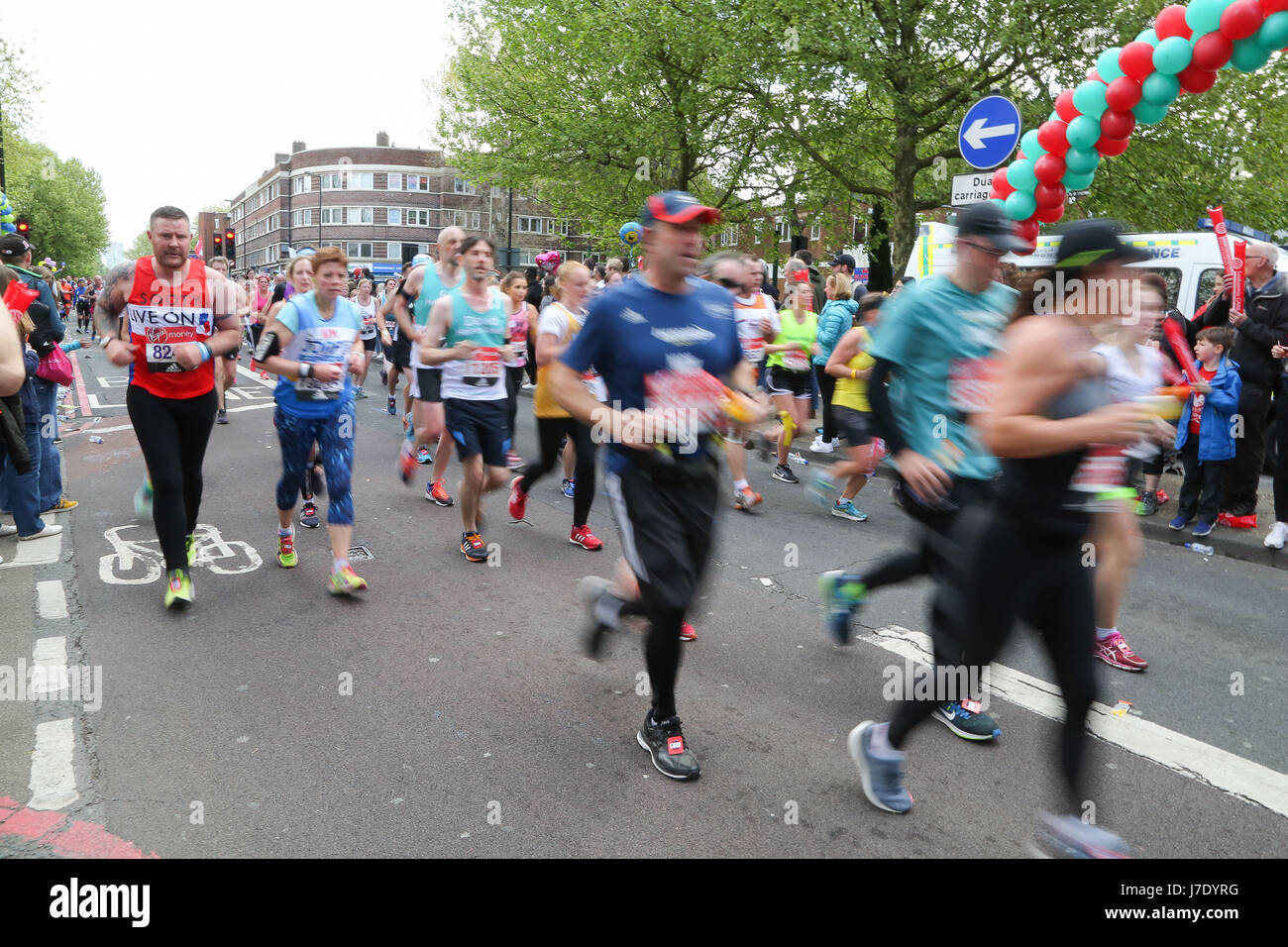 Thousands of runners take part in the London Marathon. Tim Farron MP ...