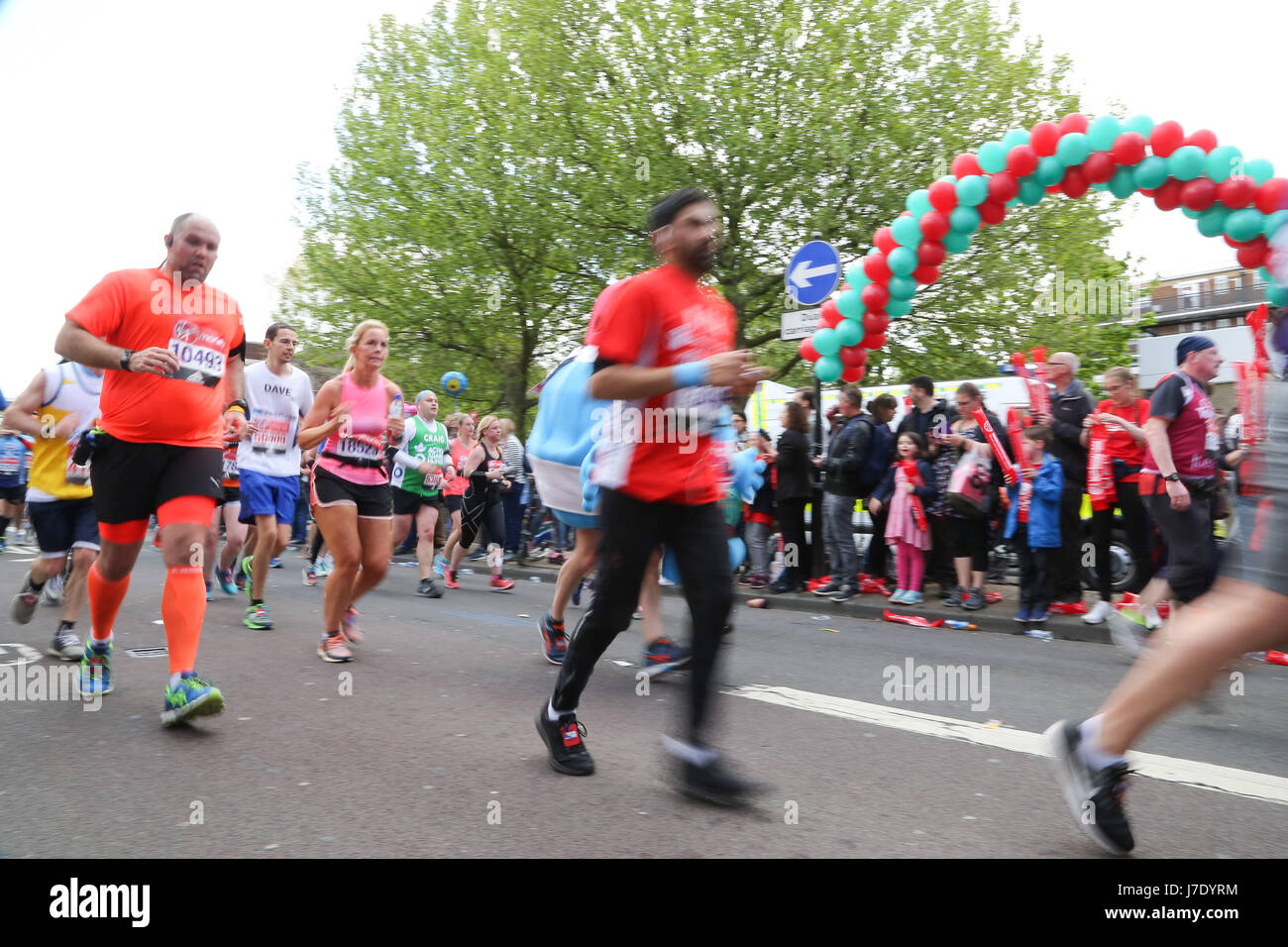 Thousands of runners take part in the London Marathon. Tim Farron MP ...