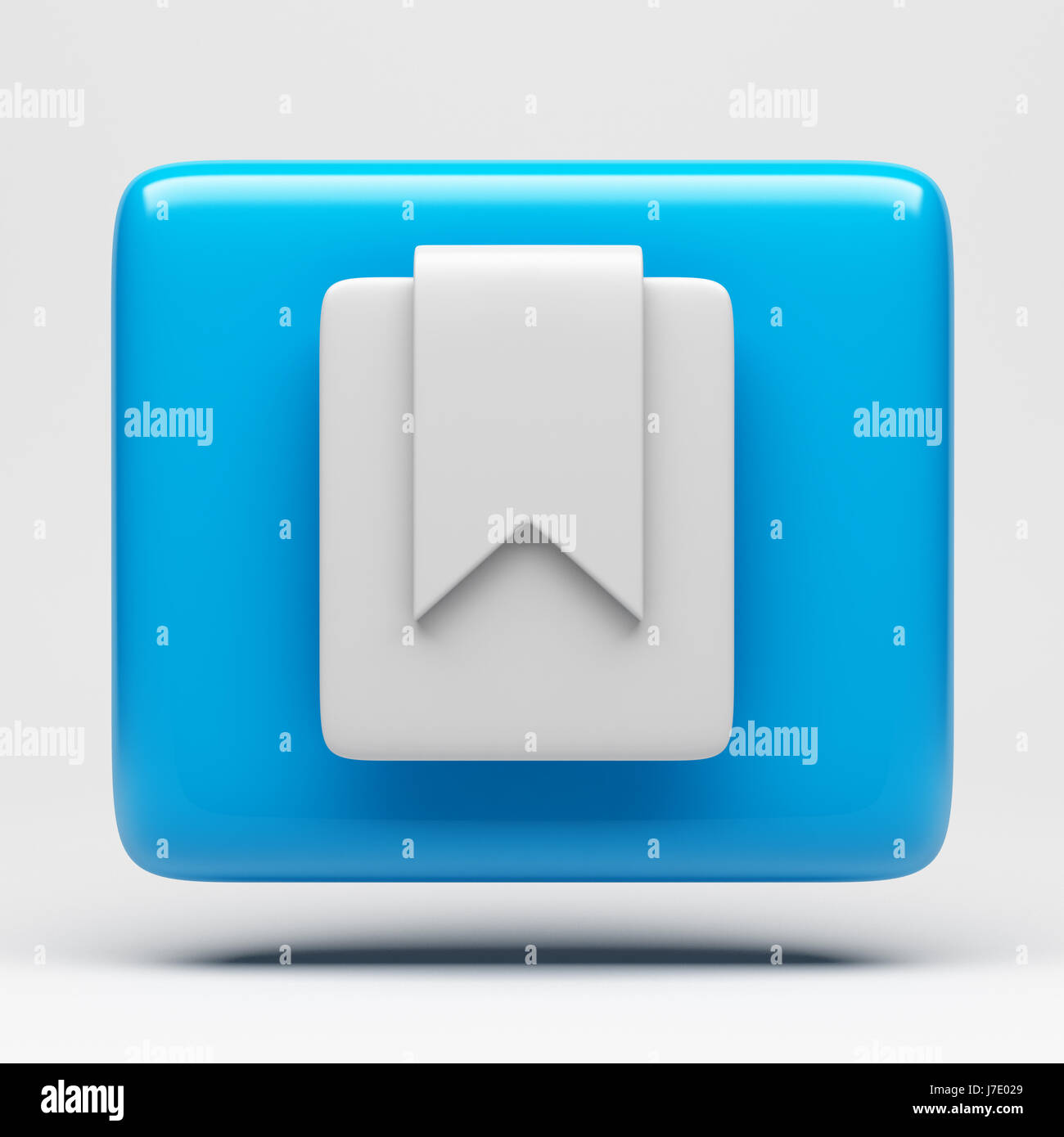 File Marker Icon with clipping path Stock Photo - Alamy