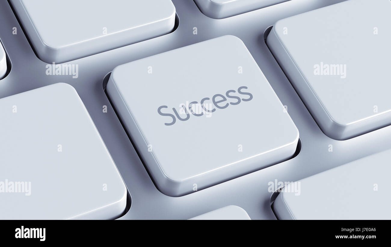 High Resolution Success White Key Stock Photo - Alamy