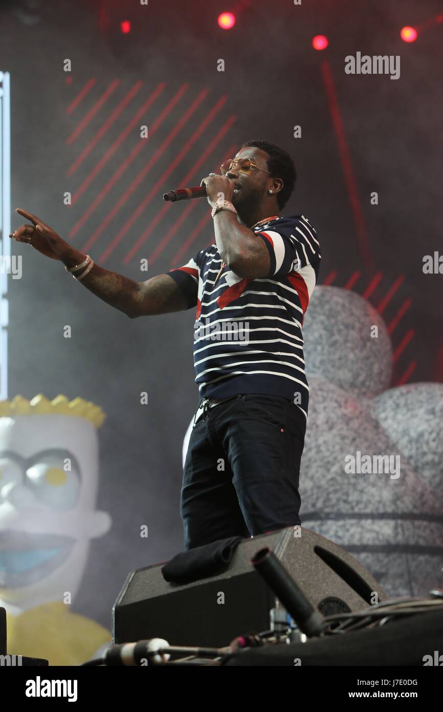 Gucci Mane seen performing at Coachella weekend 2 day 2 Featuring ...