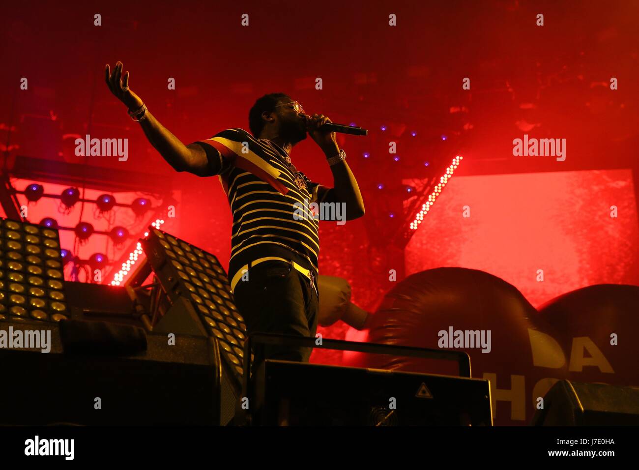 Gucci Mane seen performing at Coachella weekend 2 day 2 Featuring ...