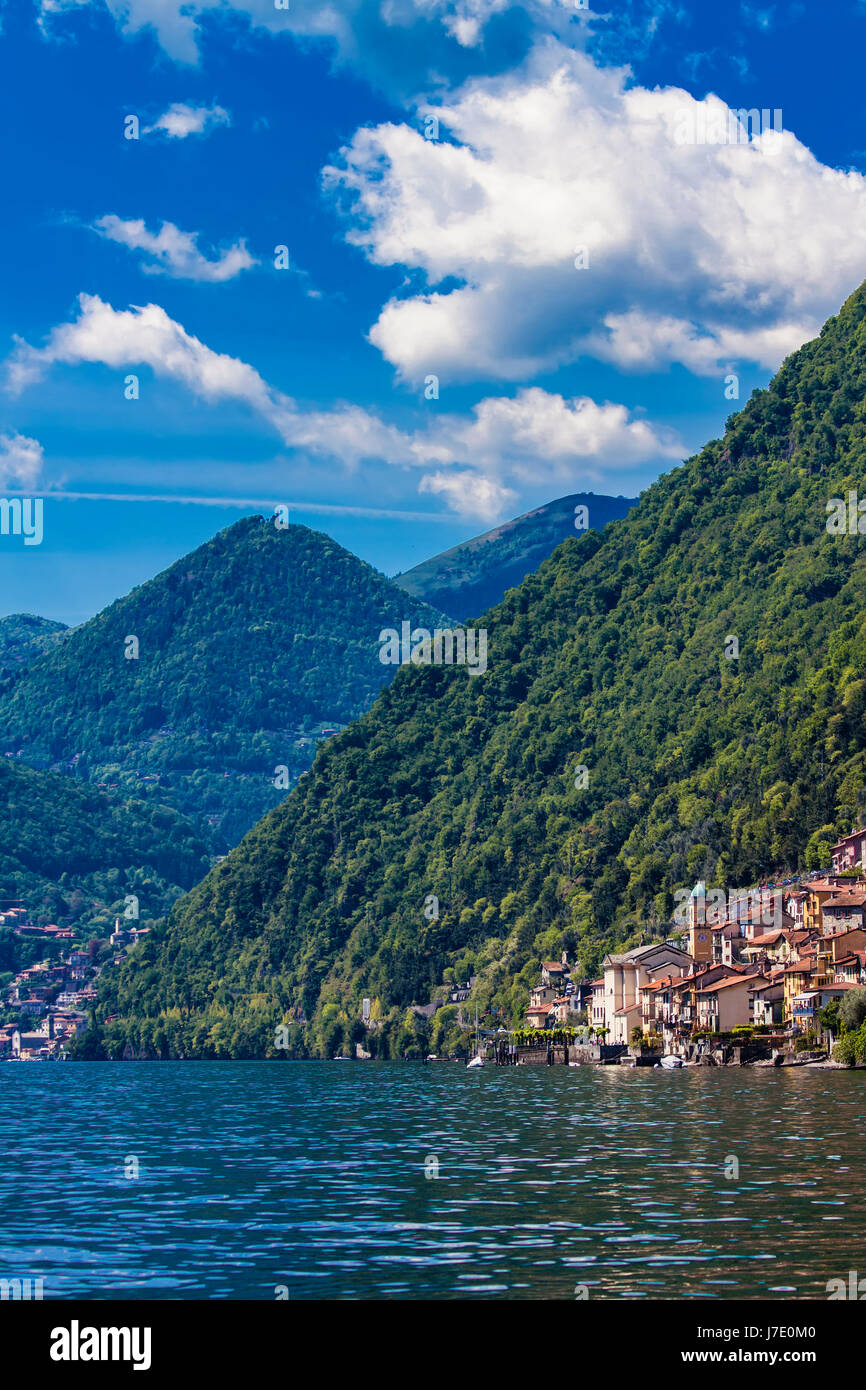 View at Colonno at Lake Como,Italy Stock Photo - Alamy