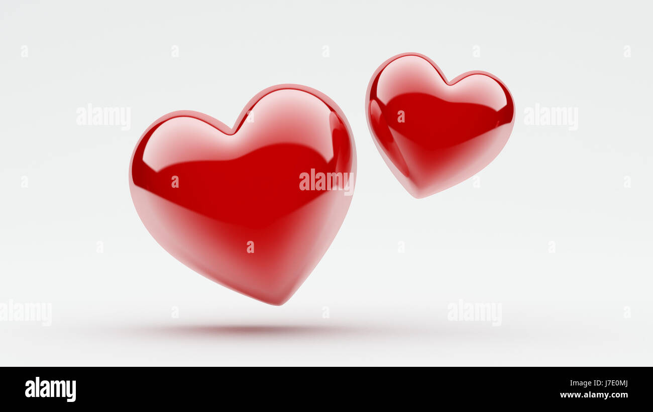 Hi Resolution Love Message on white background Stock Photo - Alamy