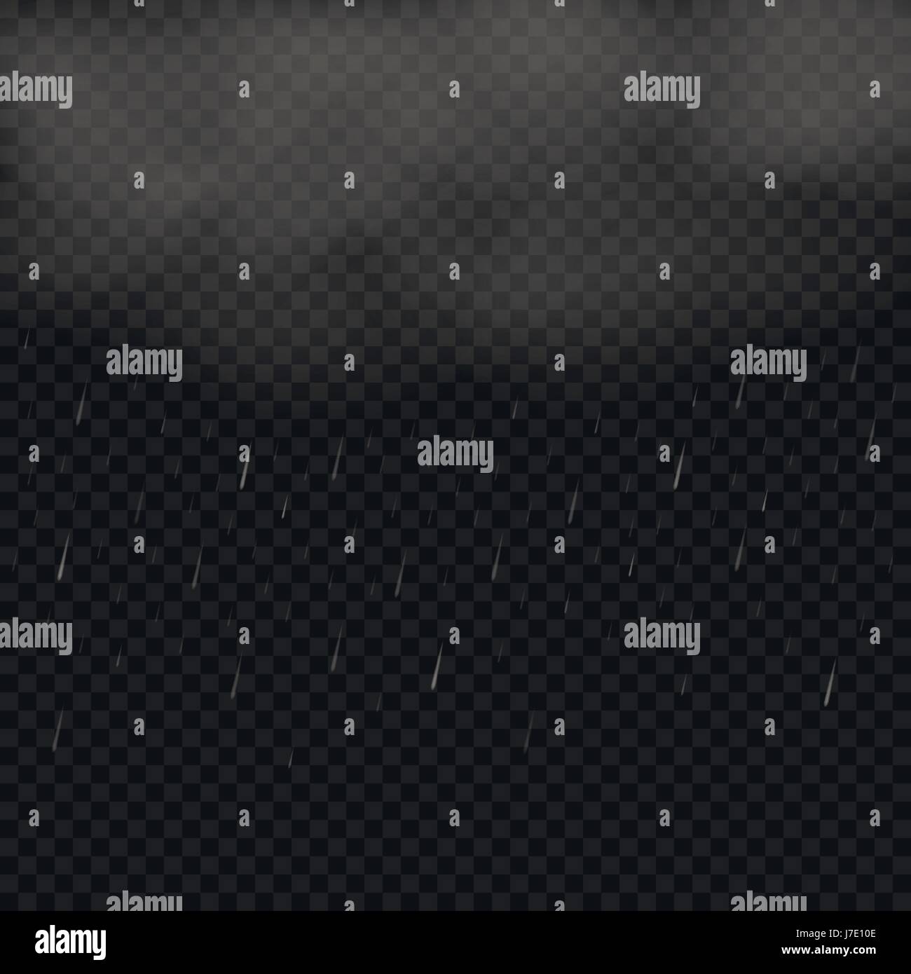 Rain clouds sky Stock Vector Images - Alamy