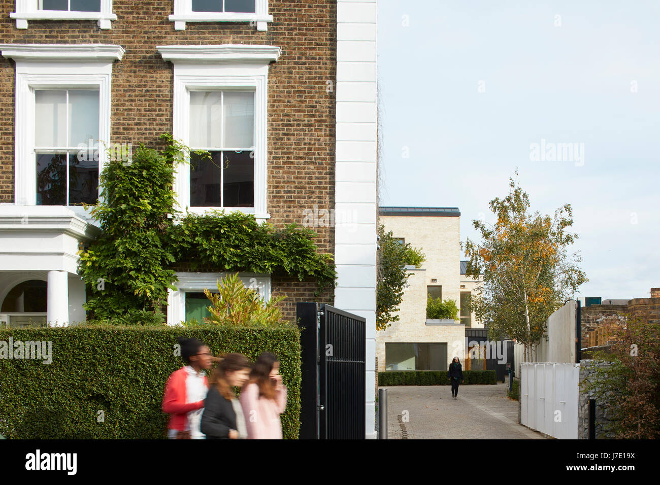 Contextual courtyard view. Paradise Gardens, London, United Kingdom ...