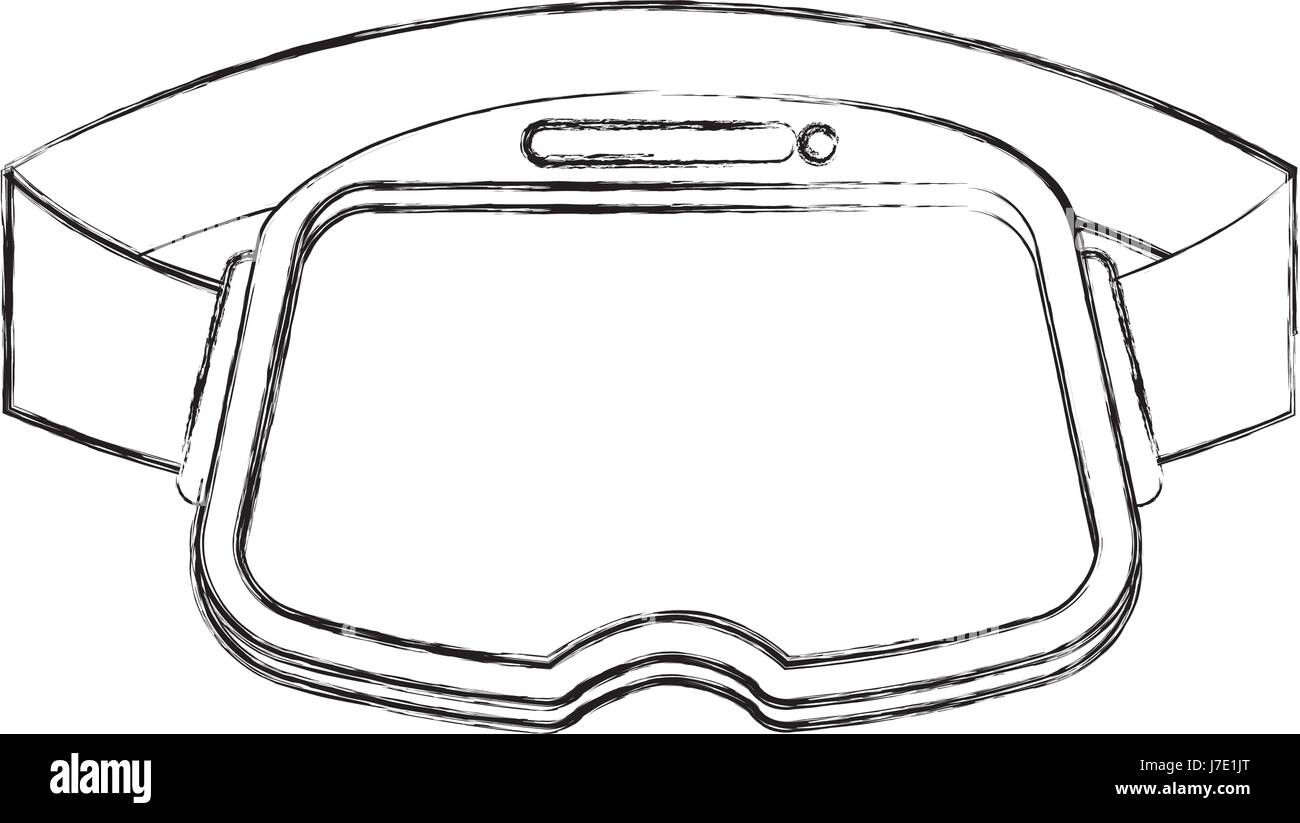 Virtual Reality Glasses Icon Stock Vector Image And Art Alamy