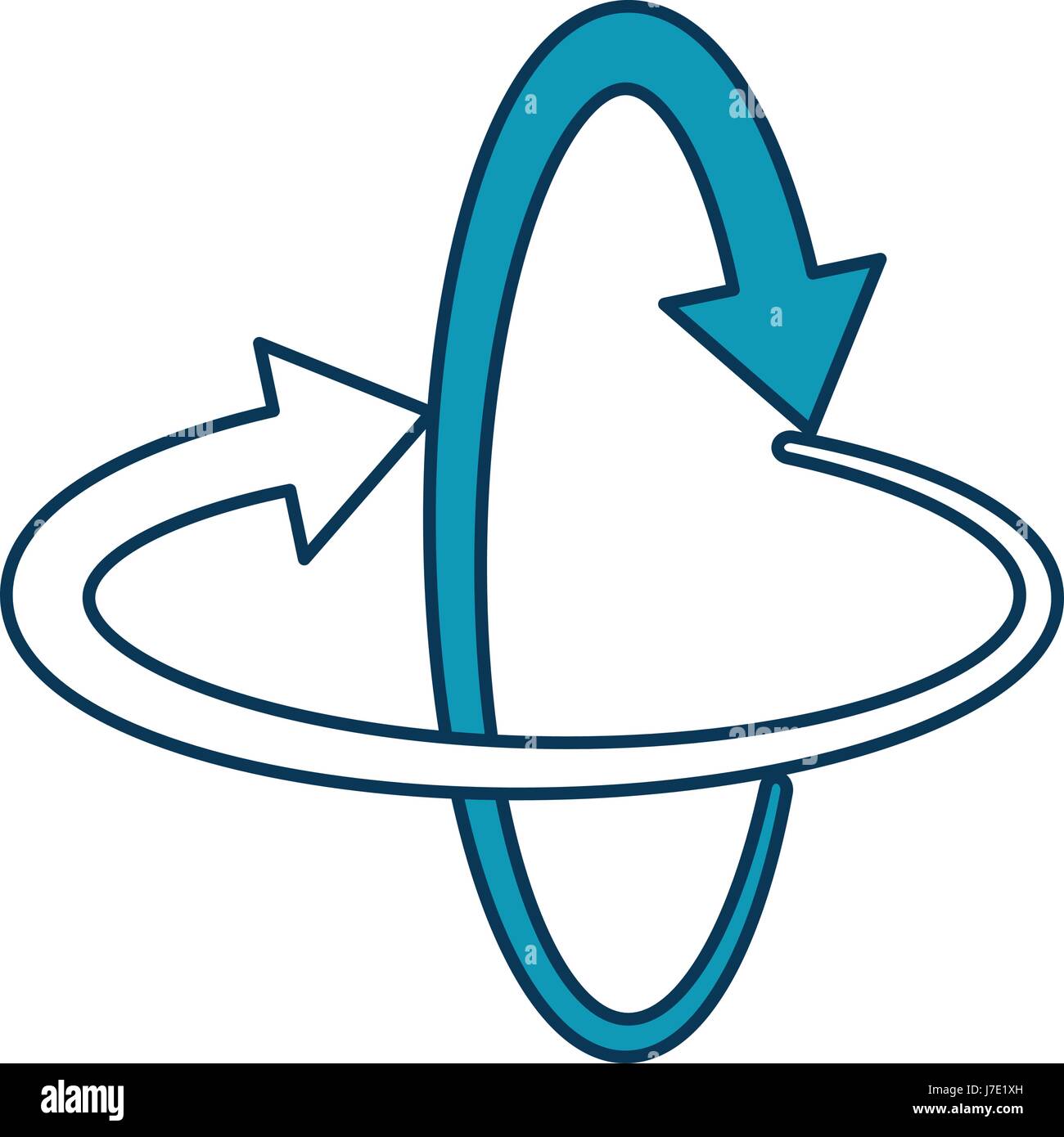 arrows around in all directions Stock Vector Image & Art - Alamy