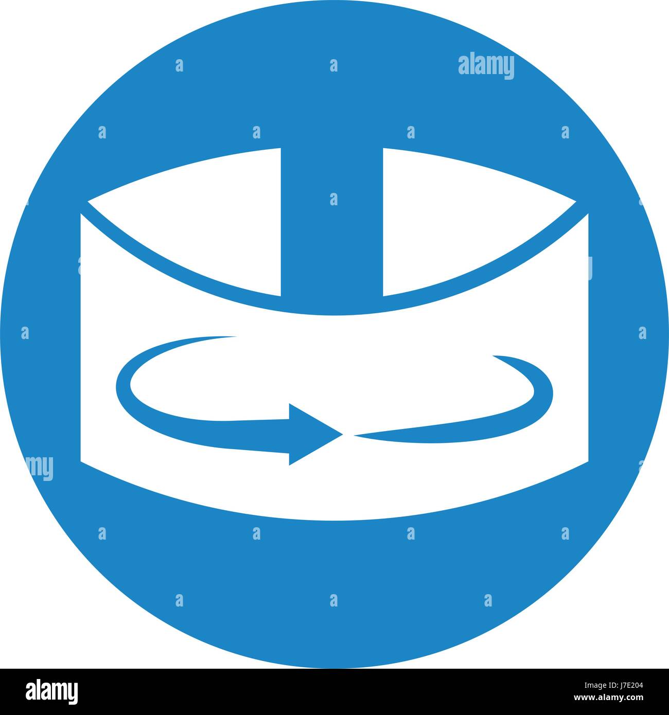 Virtual reality platform icon Stock Vector Images - Alamy