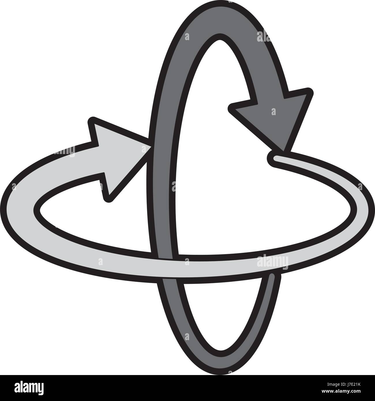 arrows around in all directions Stock Vector Image & Art - Alamy