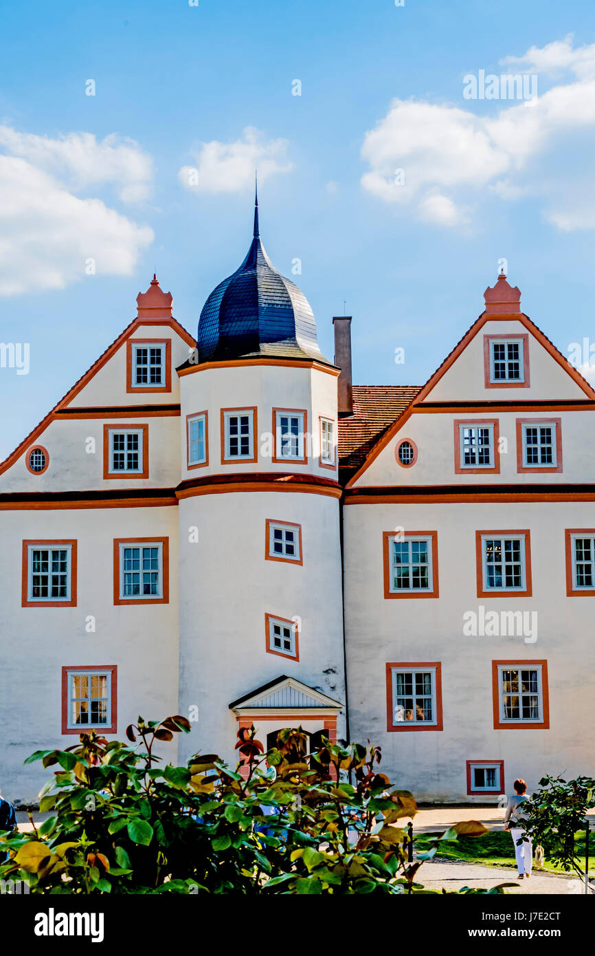 Schloss in Königs Wusterhausen, Brandenburg; Castle in Koenigs ...