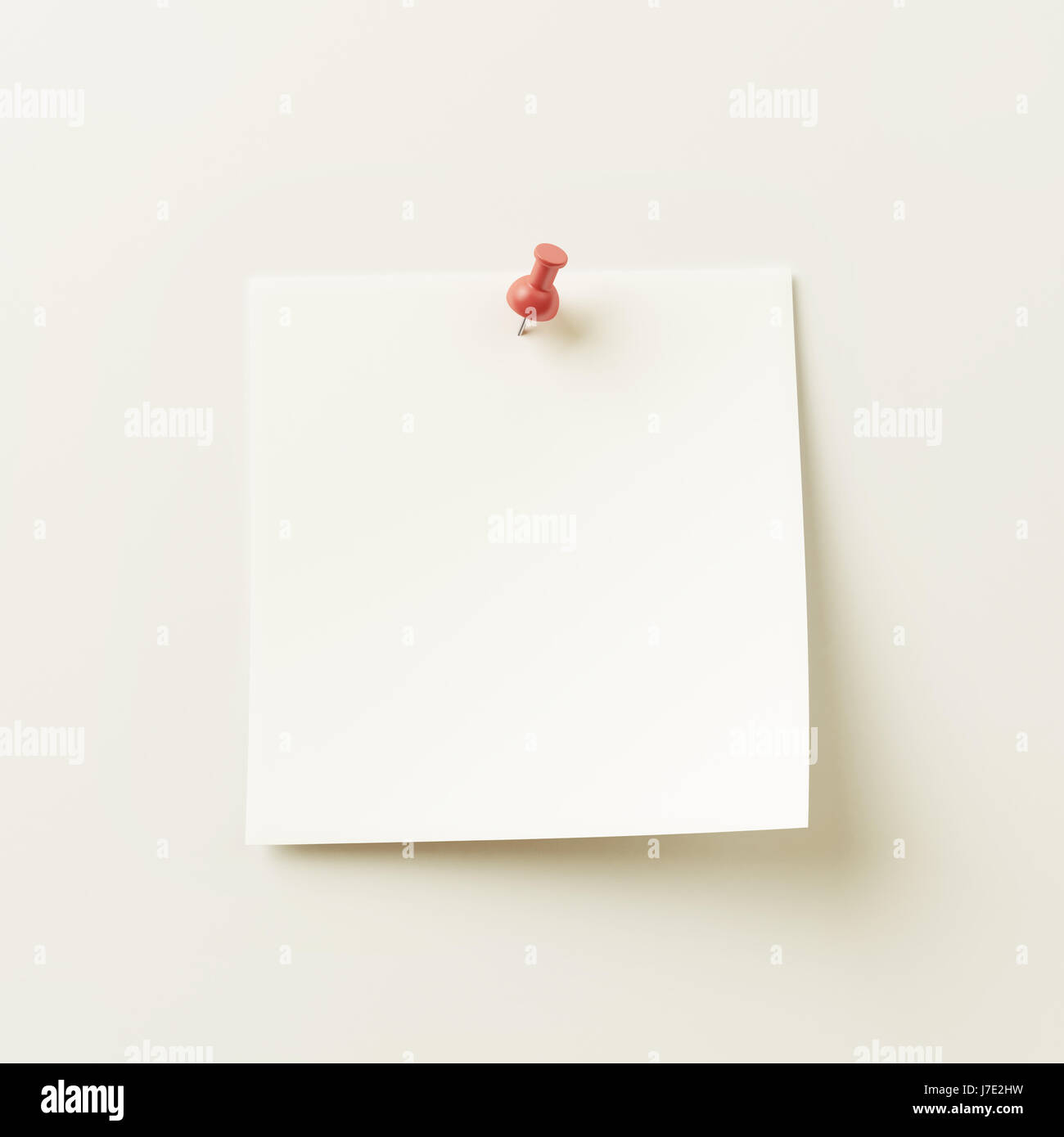 Blank white sticky note isolated on white background Stock Photo - Alamy