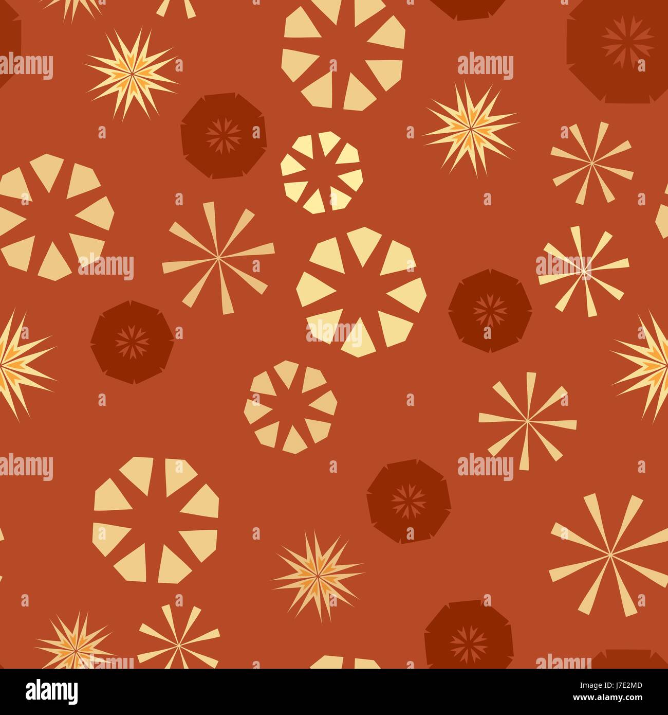 Orange simple seamless pattern for design. Vector background with ...