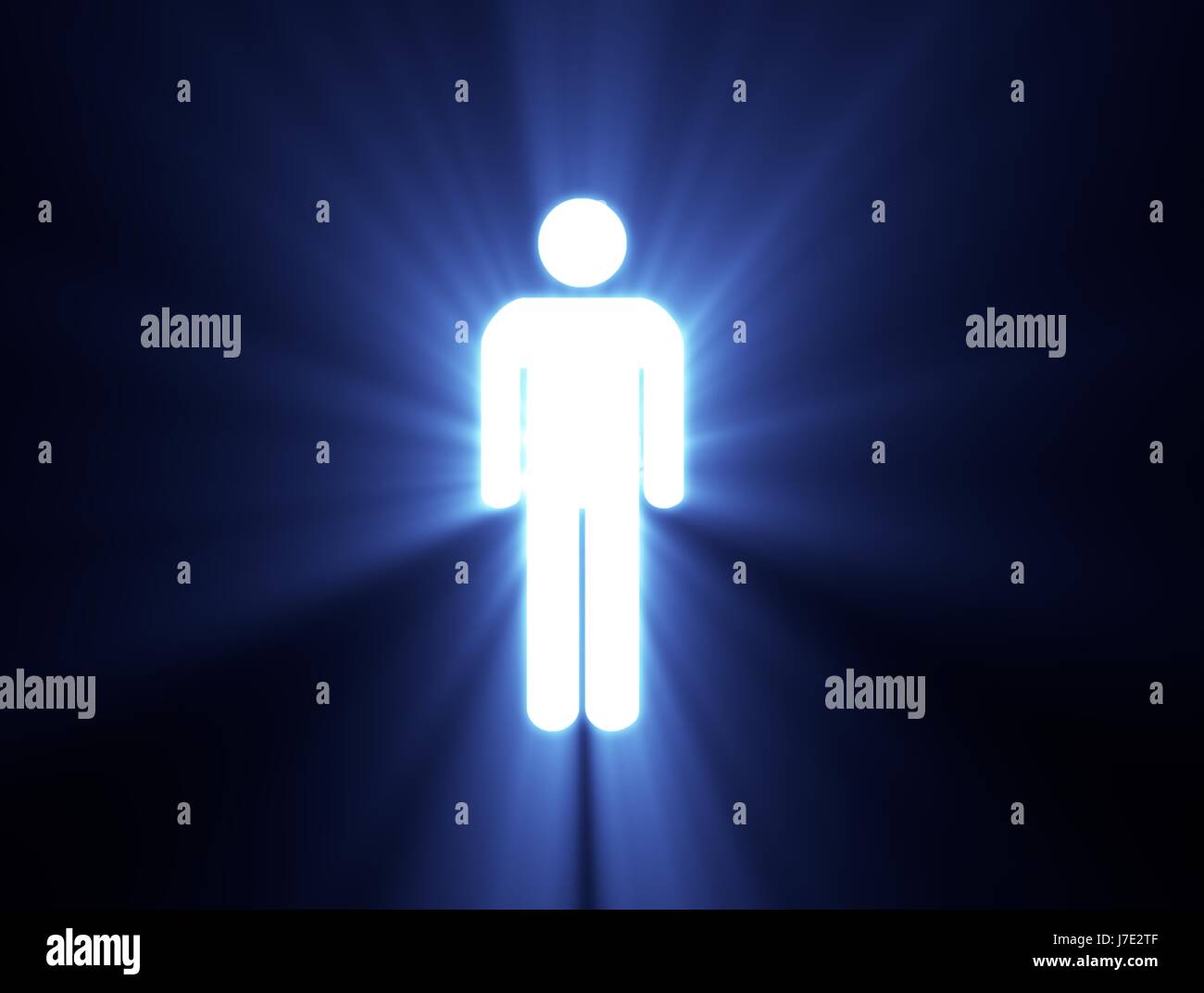 Shiny Sign on dark background Stock Photo - Alamy