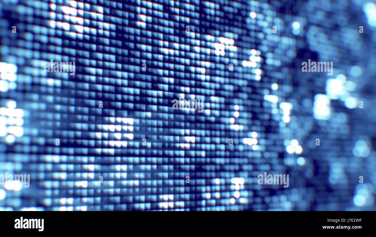 Digital Technology Cyberspace Blue Background Stock Photo - Alamy