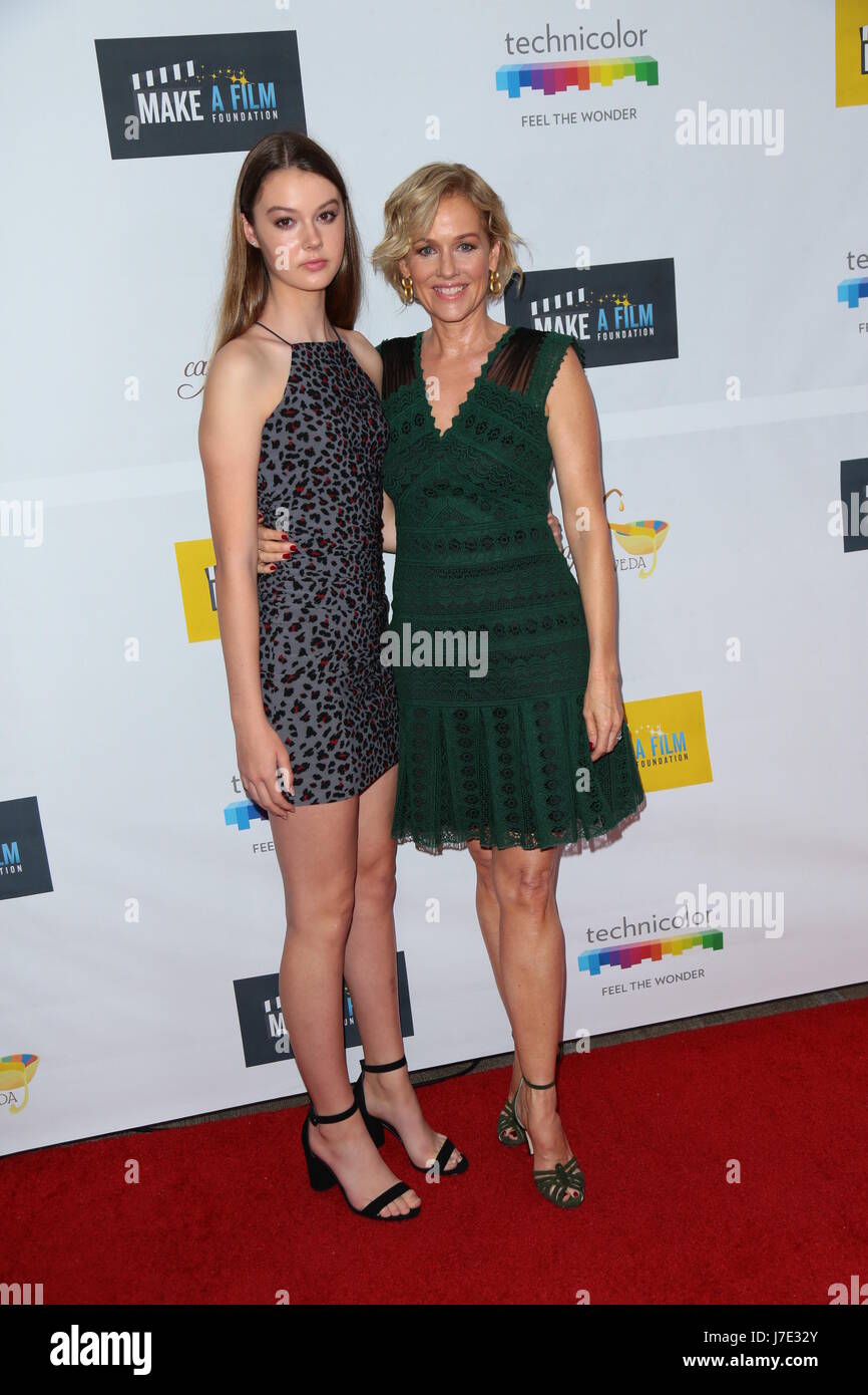 Eloisa May Huggins and Penelope Ann Miller attending the premiere of ...