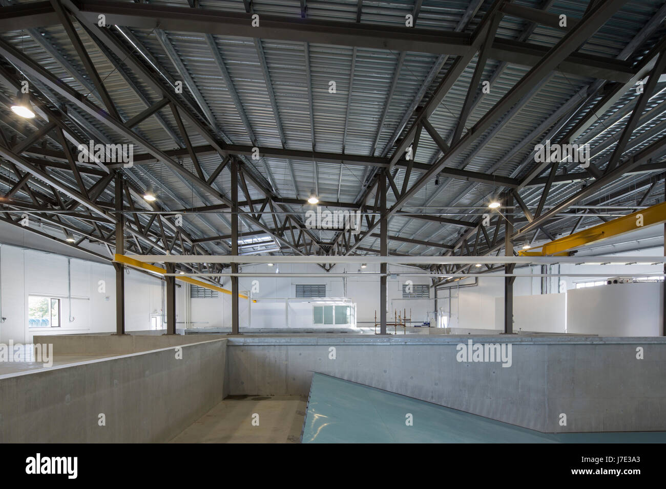 Tank hall with future testing faciliy. Beaufort Maritime and Energy ...