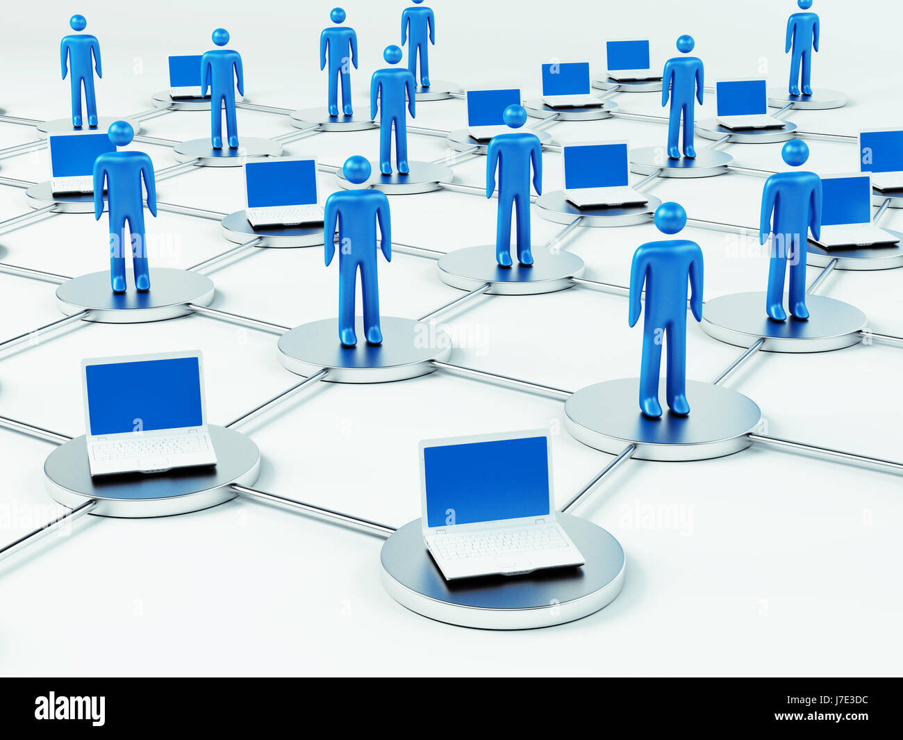Network Communications isolated on white background Stock Photo - Alamy