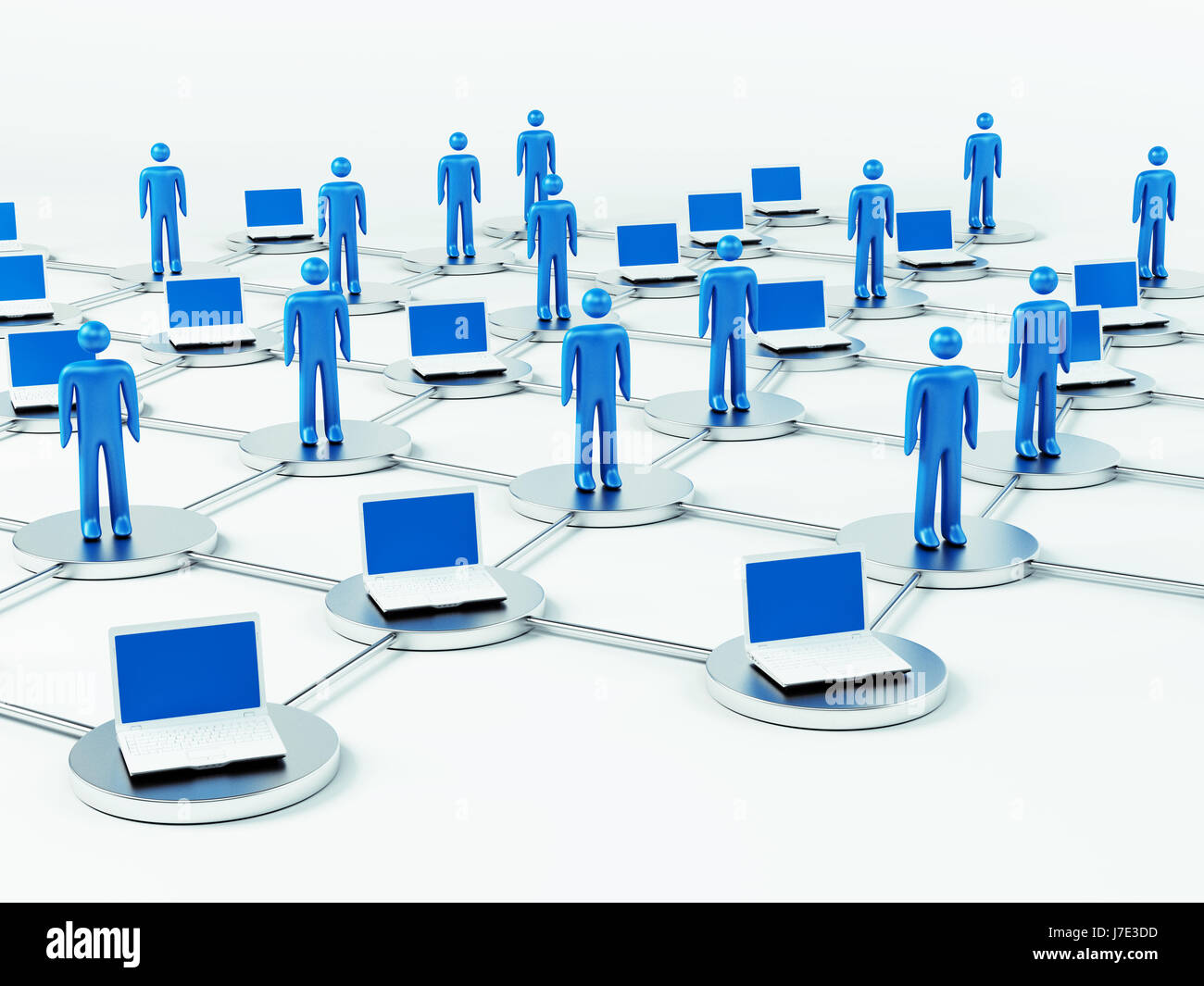 Network Communications isolated on white background Stock Photo - Alamy