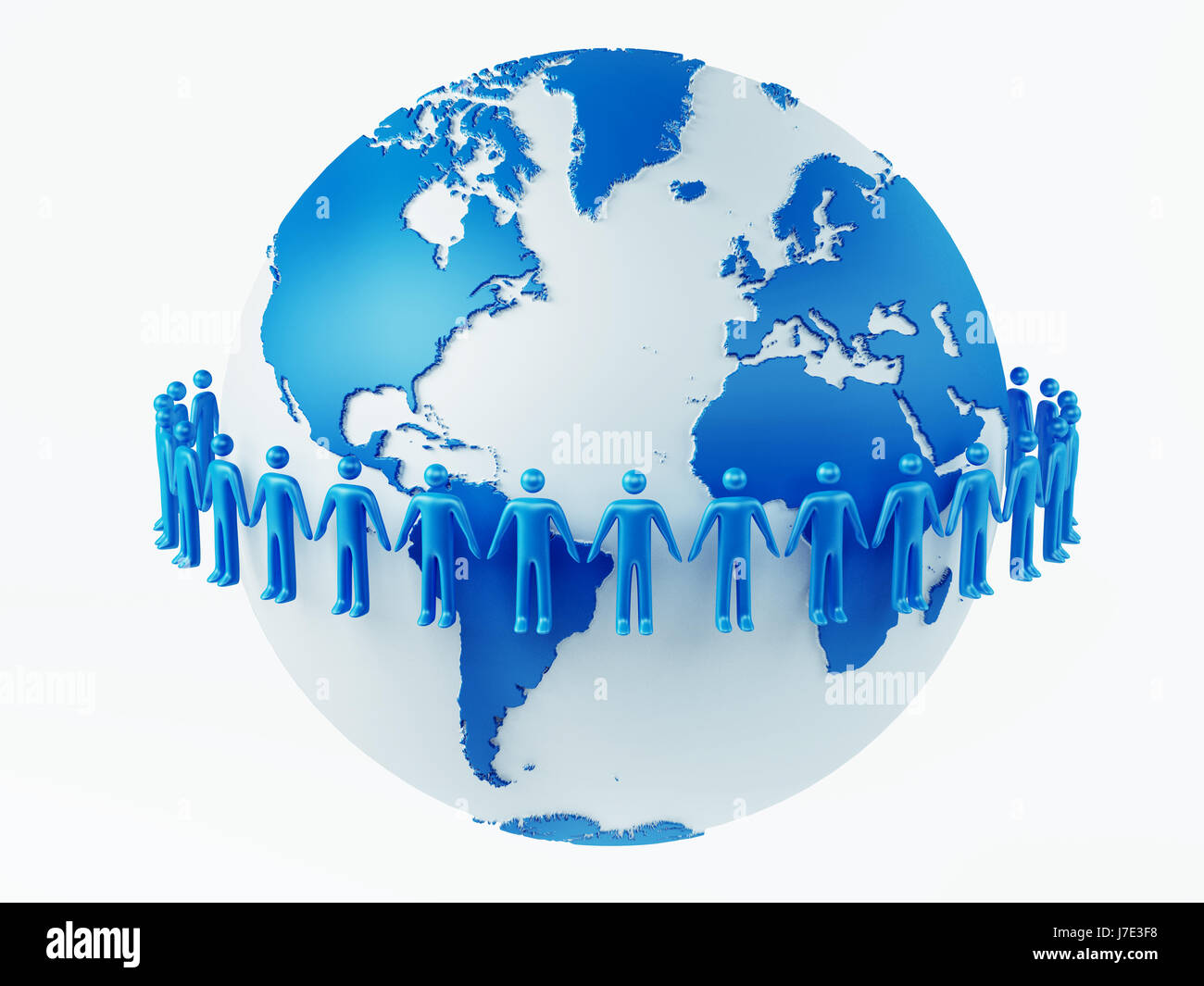 Global Communication concept isolated on white background Stock Photo ...