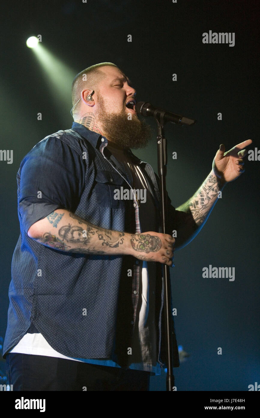 KAMINSKI PHOTO Rag 'n' Bone Man, the stage name of Rory Graham, playing ...