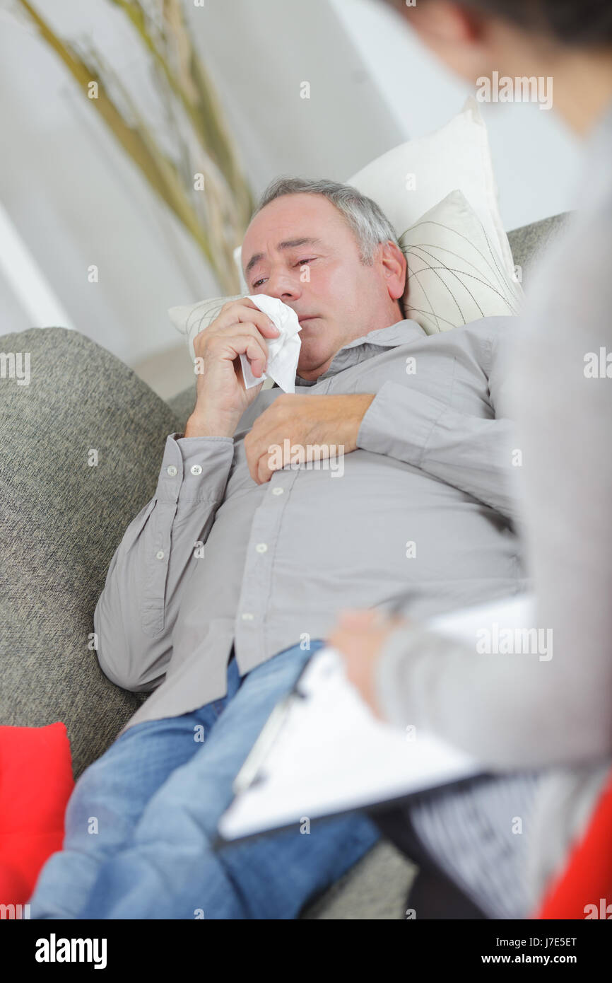 a depressed man Stock Photo - Alamy