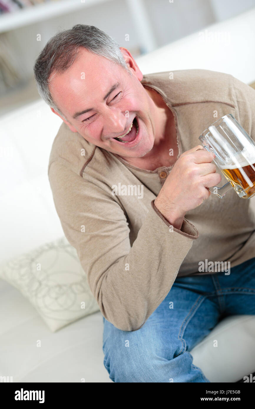 the drunk man Stock Photo - Alamy