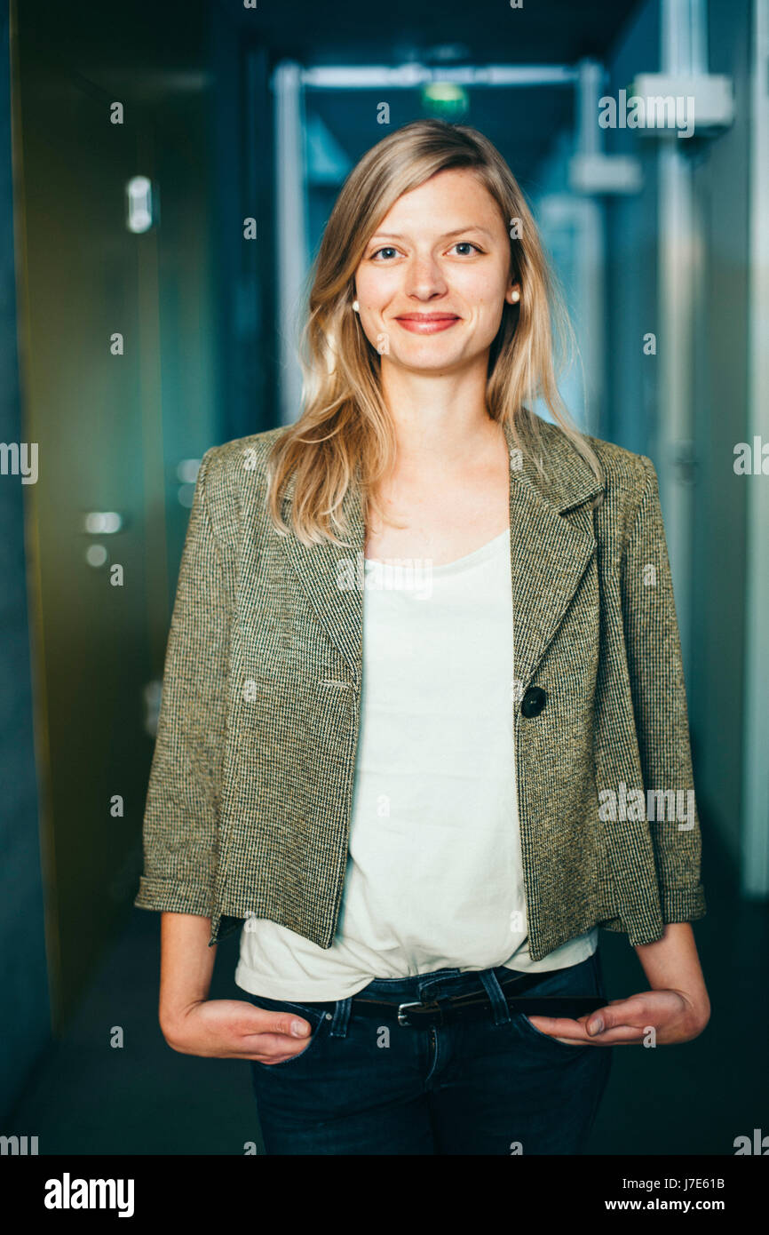 Beautiful successful business woman smile hi-res stock photography and ...