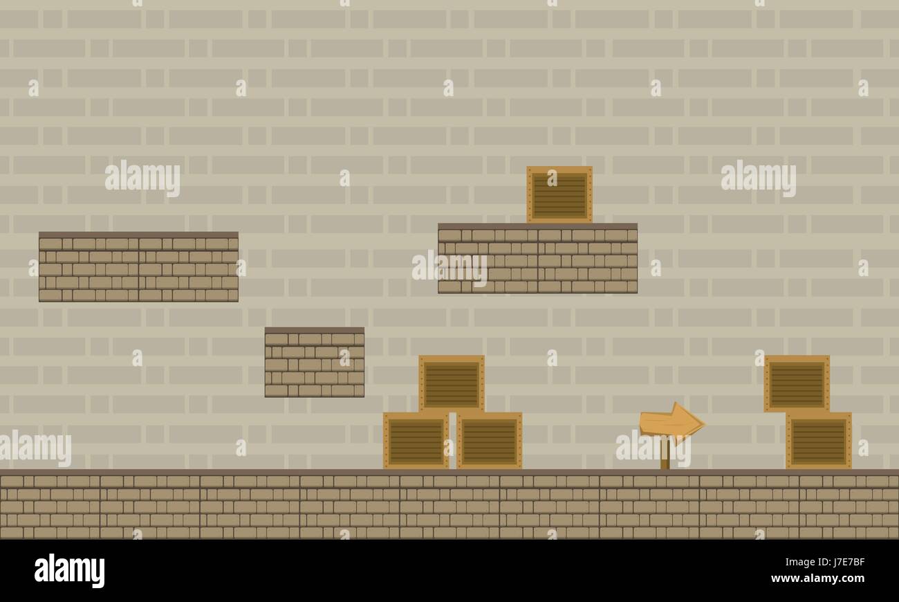 Collection wall game background style Stock Vector Image & Art - Alamy