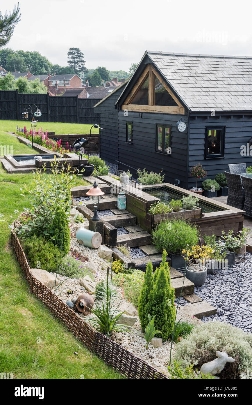 Terraced garden hi-res stock photography and images - Alamy