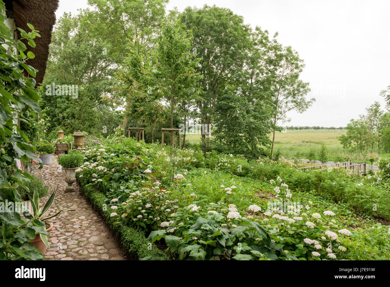 Pebble garden path hi-res stock photography and images - Alamy