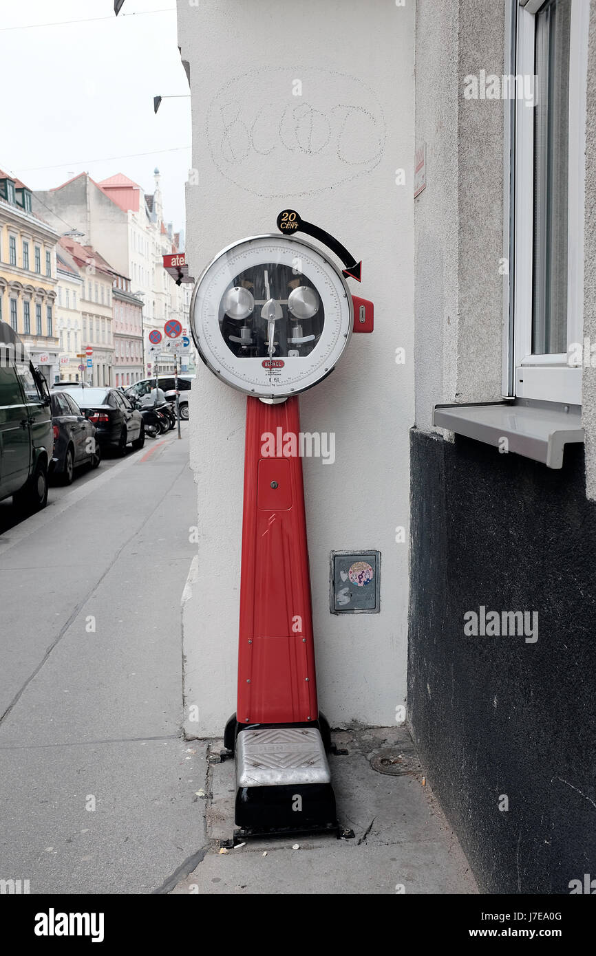 Street Scale in Vienna, Austria Stock Photo - Alamy