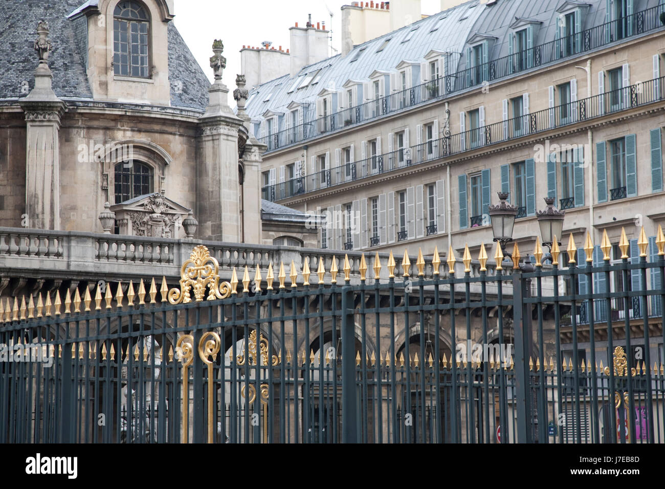 religion parisian facade church paris france building architecture ...