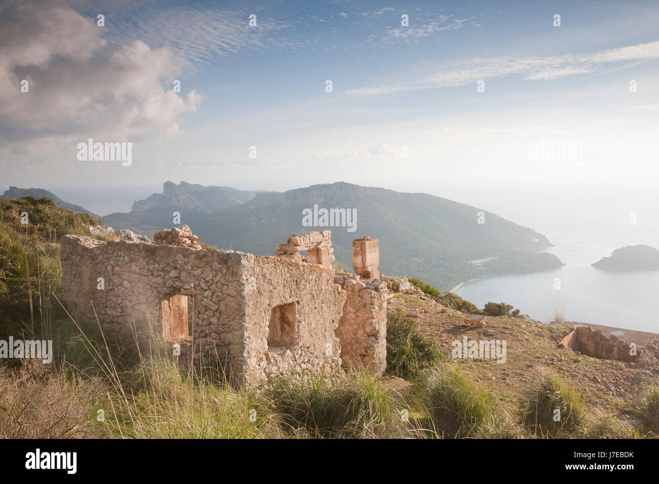 tramuntana cliff formentor pollenca port majorca mallorca spain ...